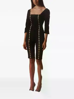 CONTESSA MILLS Leo Diamond Cutout Jumpsuit