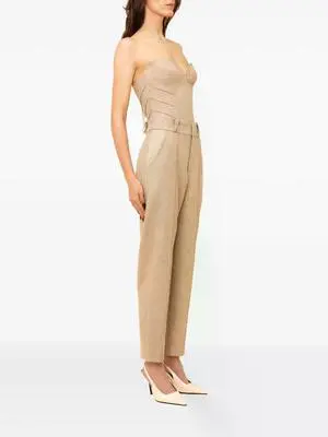 CONTESSA MILLS Aconitum Strapless Wool Corset