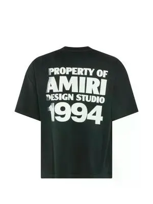 Amiri Logo-print T-shirt - Black