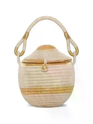 Johanna Ortiz Rooted Grace" Bucket Bag