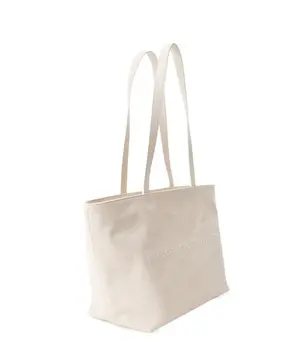 Alexander Wang Medium Logo-embossed Tote Bag - Vanilla