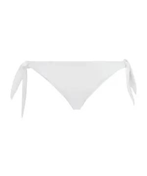 Brunello Cucinelli Side-tie Bikini Briefs - White