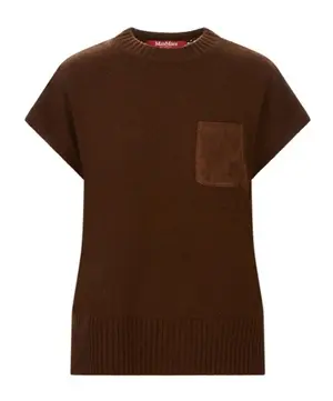 Max Mara Open-knit Top