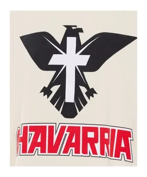 WILLY CHAVARRIA Aguila Buffalo Distressed T-shirt