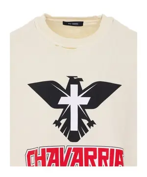WILLY CHAVARRIA Aguila Buffalo Distressed T-shirt