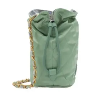 Burberry Horseshoe Quilted Bucket Bag