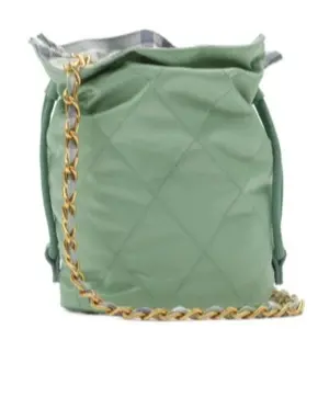 Burberry Horseshoe Quilted Bucket Bag