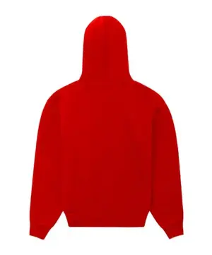 WILLY CHAVARRIA Gilroy Hoodie With Striped Detailing - Red