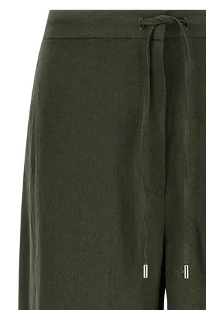 Max Mara Pelota Drawstring Wide-leg Trousers