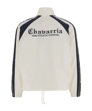 WILLY CHAVARRIA Logo Stripe Track Jacket