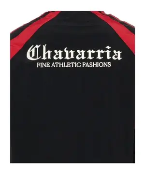 WILLY CHAVARRIA Logo Tape Track Jacket