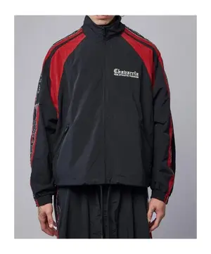 WILLY CHAVARRIA Logo Tape Track Jacket