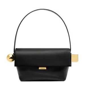 Jacquemus Le Rond Carré Shoulder Bag - Black