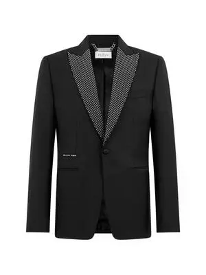 Philipp Plein Embellished Buttoned Blazer