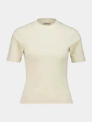 Auralee Ribbed T-shirts For Women