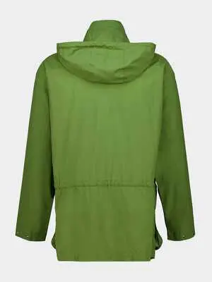 Auralee Dusty Cotton Hooded Blouson