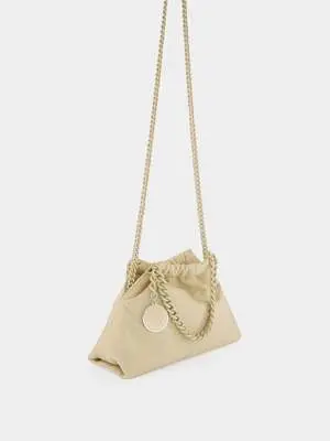 Stella McCartney Falabella Mini Drawstring Handbag - Gold