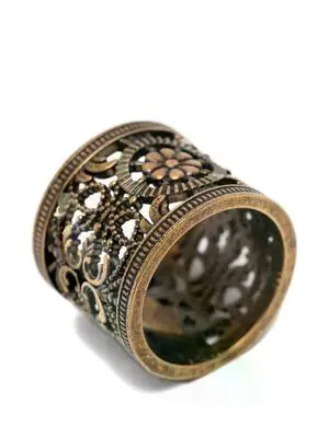 Gucci Floral Cut-out Ring