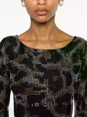 MIRON Embellished Mini Dress