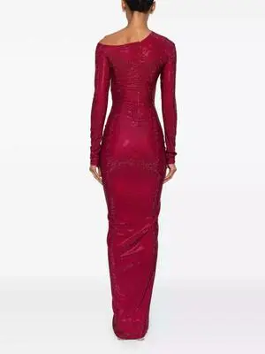 MIRON Crystal Embellished Maxi Dress