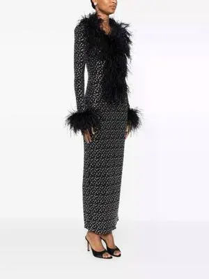 MIRON Embellished Maxi Dress