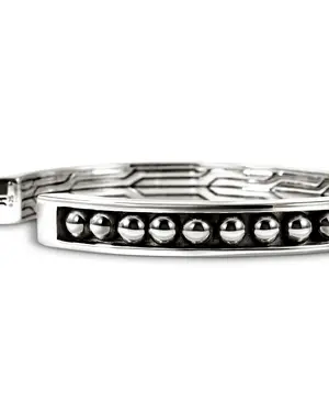 John Hardy Sterling Nailhead Cuff Bracelet