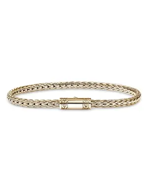 John Hardy 14k Yellow Icon Woven Link Bracelet