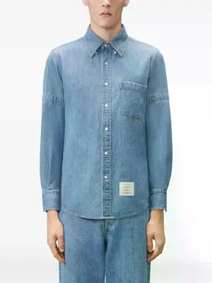 Thom Browne Armband-detail Denim Shirt