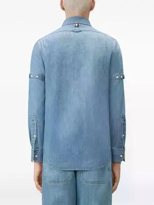 Thom Browne Armband-detail Denim Shirt