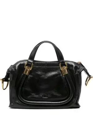 Chloé Small Paraty 24 Tote Bag - Black