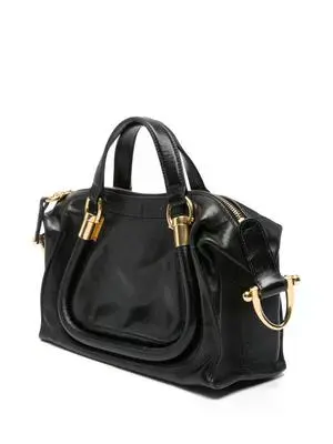 Chloé Small Paraty 24 Tote Bag - Black
