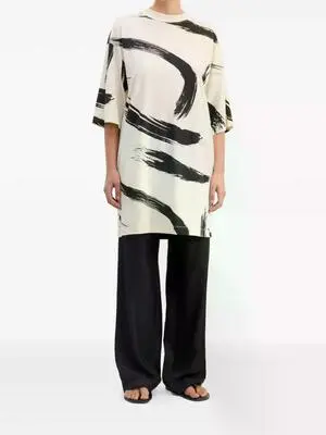 Loulou De Saison Abstract Print T-shirt