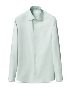 Eton Slim Fit Oxford Dress Shirt - Medium Green
