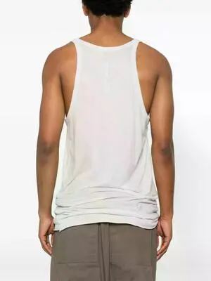 Rick Owens Scoop-neck Ribbed Vest
