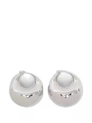 MISSOMA Sculptural Hoop Earrings - Silver