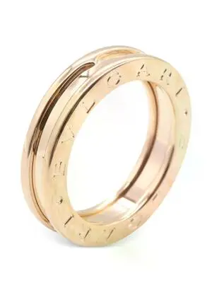 BVLGARI B.zero1 Ring In 18kt Rose Gold - Pink