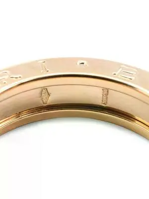BVLGARI B.zero1 Ring In 18kt Rose Gold - Pink