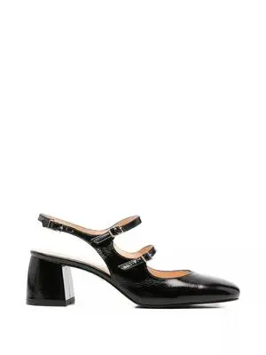 SERGIO MORETTI FIRENZE Triple-strap Slingback Pumps