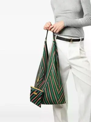 MULTITUDES BAGS Stella Pleated Tote Bag