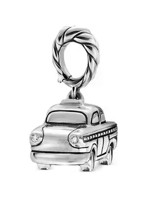 David Yurman Petite Taxi Amulet - Silver