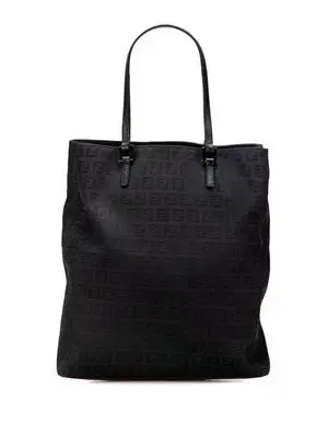 Fendi Zucchino Canvas Tote Bag