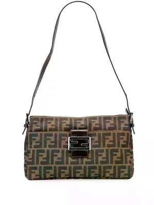 Fendi 20th Century Zucca Canvas Shoulder Bag