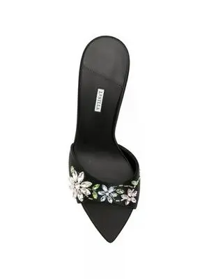 LE SILLA Crystal-embellished Stiletto Sandals