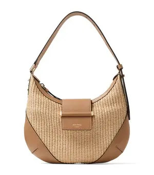 Jimmy Choo Raffia Shoulder Bags