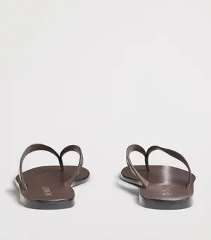 A.emery Leather Kinto Flip Flops