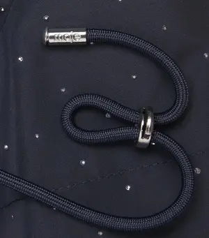 Maje Embellished Zip-up Hooded Jacket