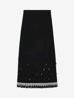 BY MALENE BIRGER Estilla Maxi Skirt With Embellishments - Black