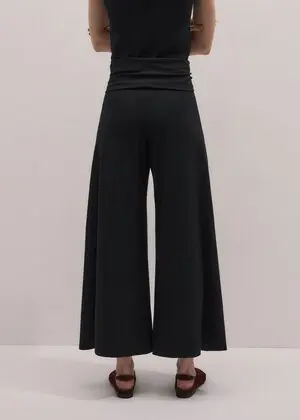 ME+EM Cropped Super Wide Palazzo Pant