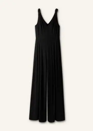 ME+EM Twist Strap Modal Jumpsuit With Belt
