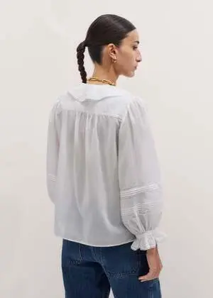 ME+EM Ruffle Blouse